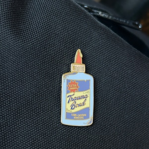 Trauma Bond Enamel Pin - Etsy