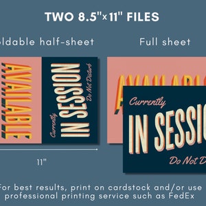 Printable Door Sign - Etsy