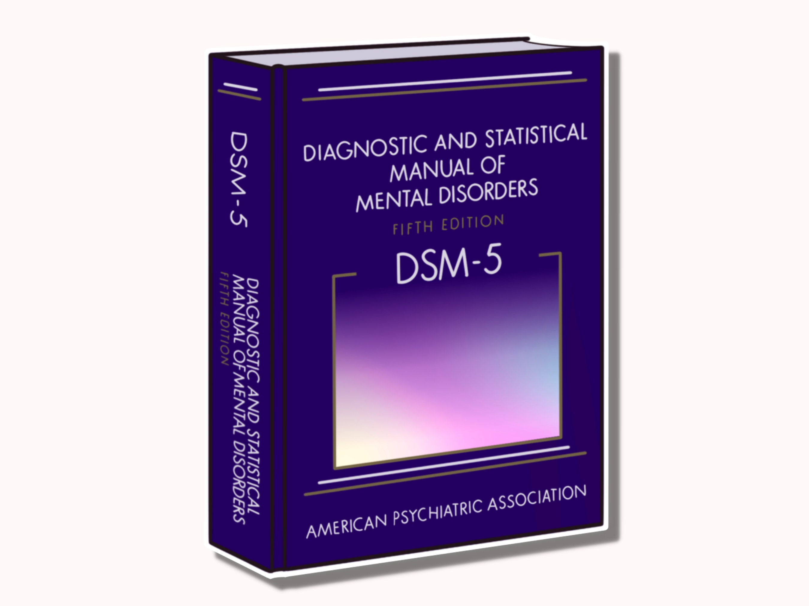 Holographic DSM Sticker | Etsy