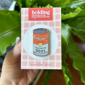 Compassion Soup Enamel Pin - Etsy