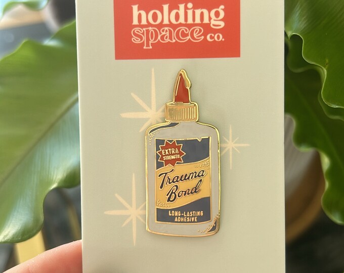 Trauma Bond Enamel Pin - Etsy