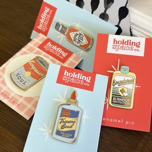 Trauma Bond Enamel Pin - Etsy