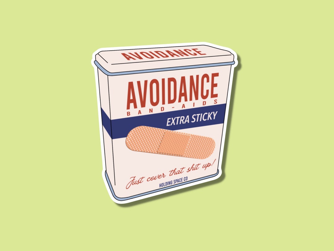 Avoidance Sticker - Etsy