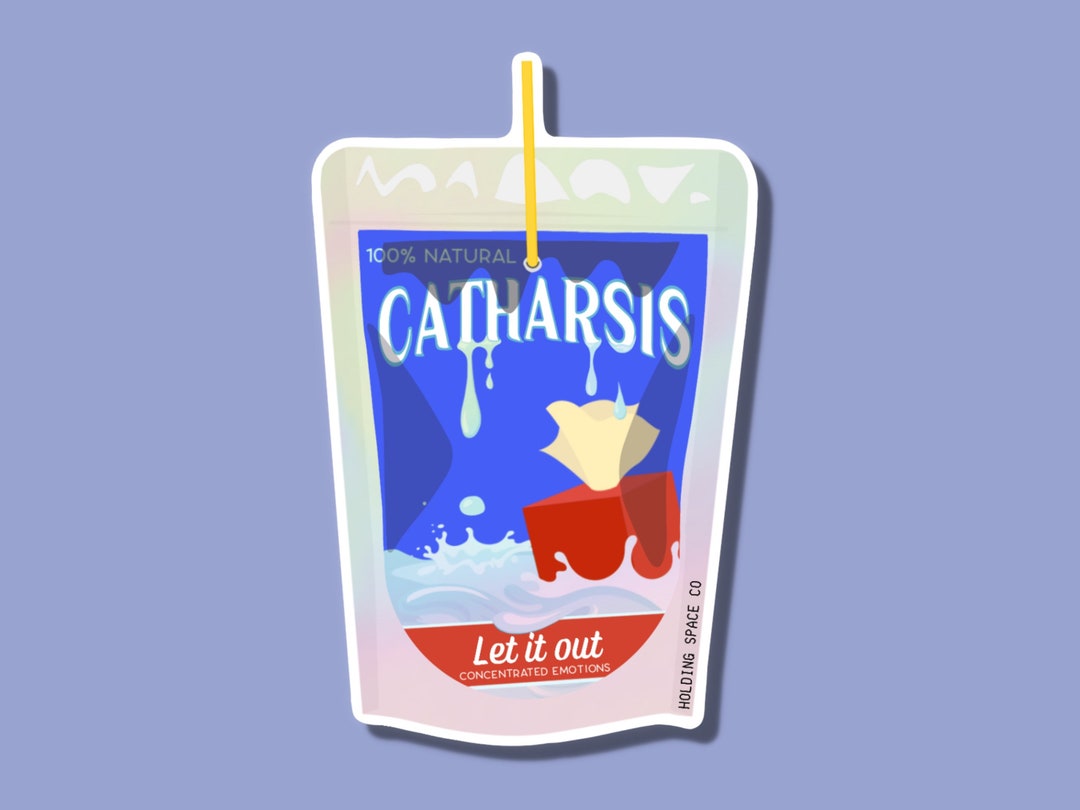 Catharsis Sticker (matte Holo) - Etsy
