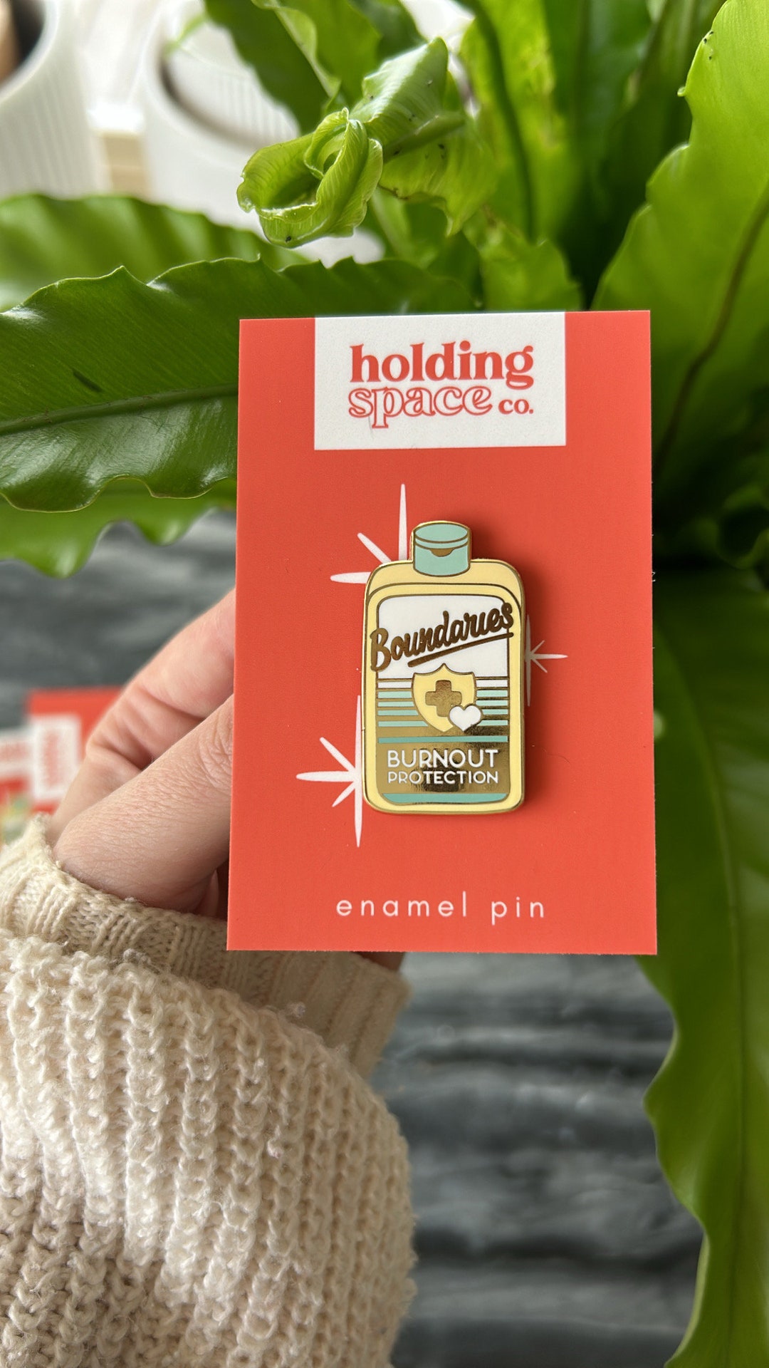 Boundaries Enamel Pin - Etsy