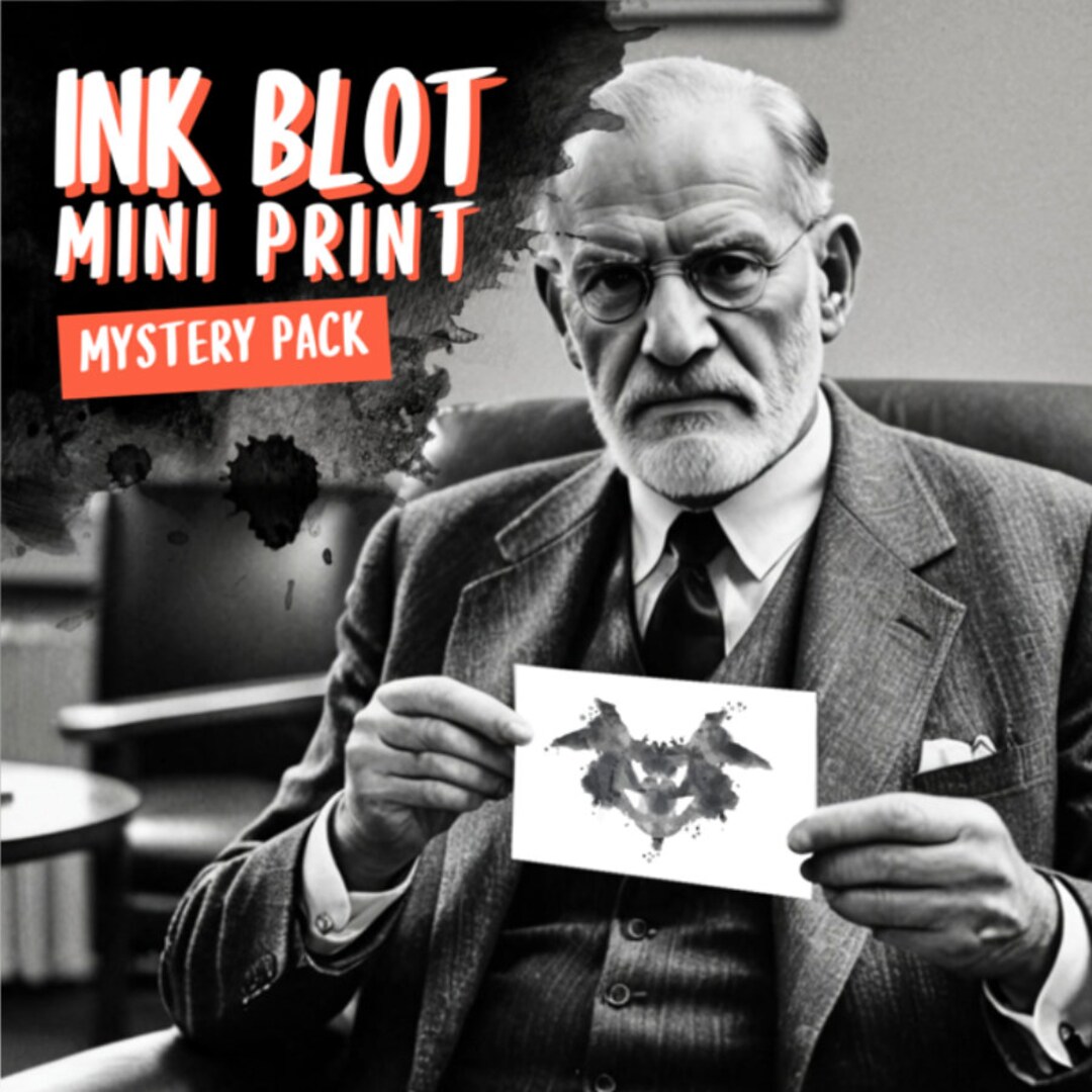 Ink Blot Mini Print Mystery Pack - Etsy