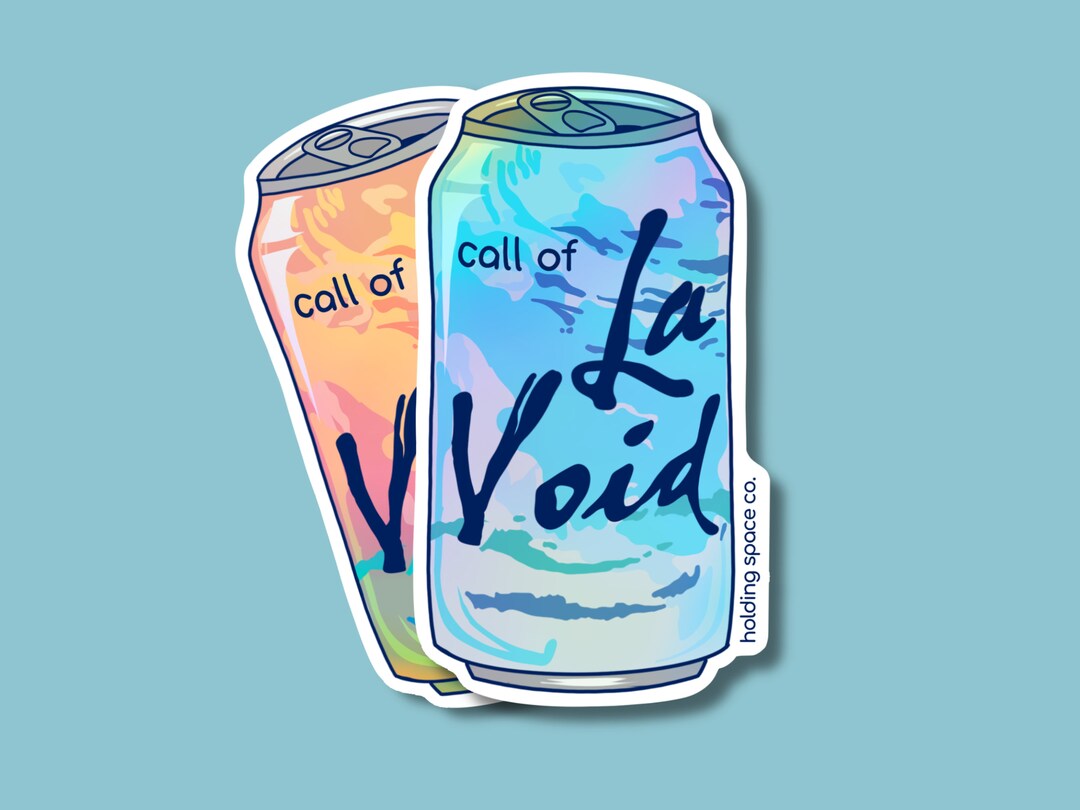 La Void Stickers (matte Holo) - Etsy