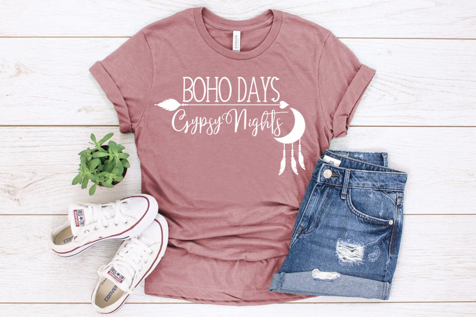 Boho Days Jersey Tee Boho Shirt Cute Shirt Boho Design - Etsy