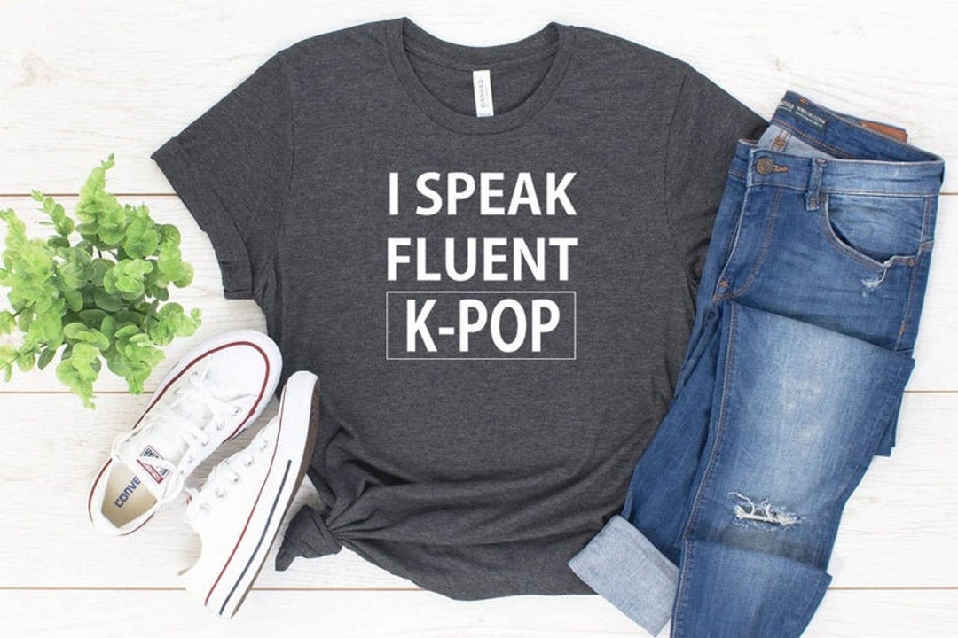 KPOP Unisex Jersey T-shirt Kpop Fangirl Kpop Tees Kdrama Korean Popstar ...