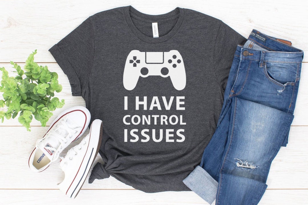 Control Issues Jersey Tshirt Gamer Shirt Ps4 Shirt Xbox - Etsy