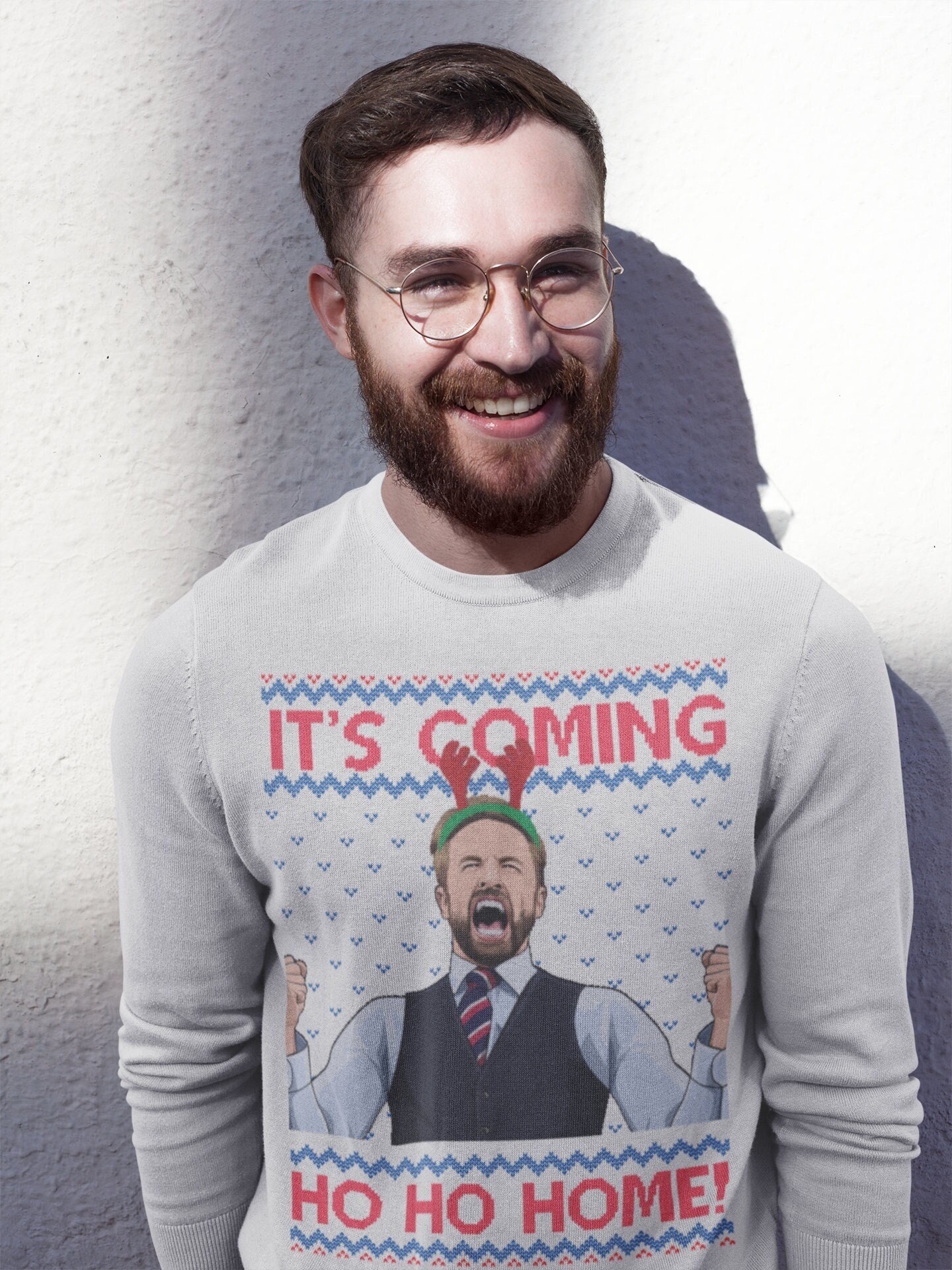 Gareth Southgate Christmas Jumper | World Cup 2022 England Football ...