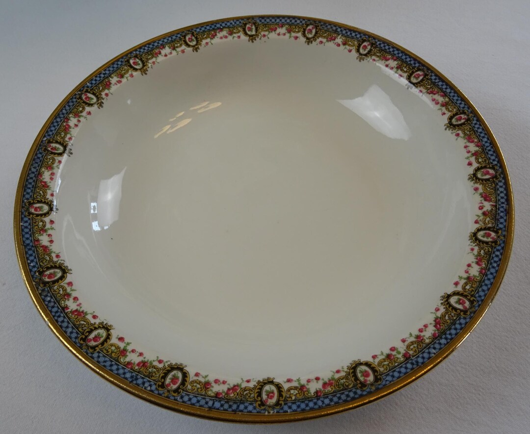Fruit Plate Serving Bowl Limoges Decor Stoneware France - Etsy