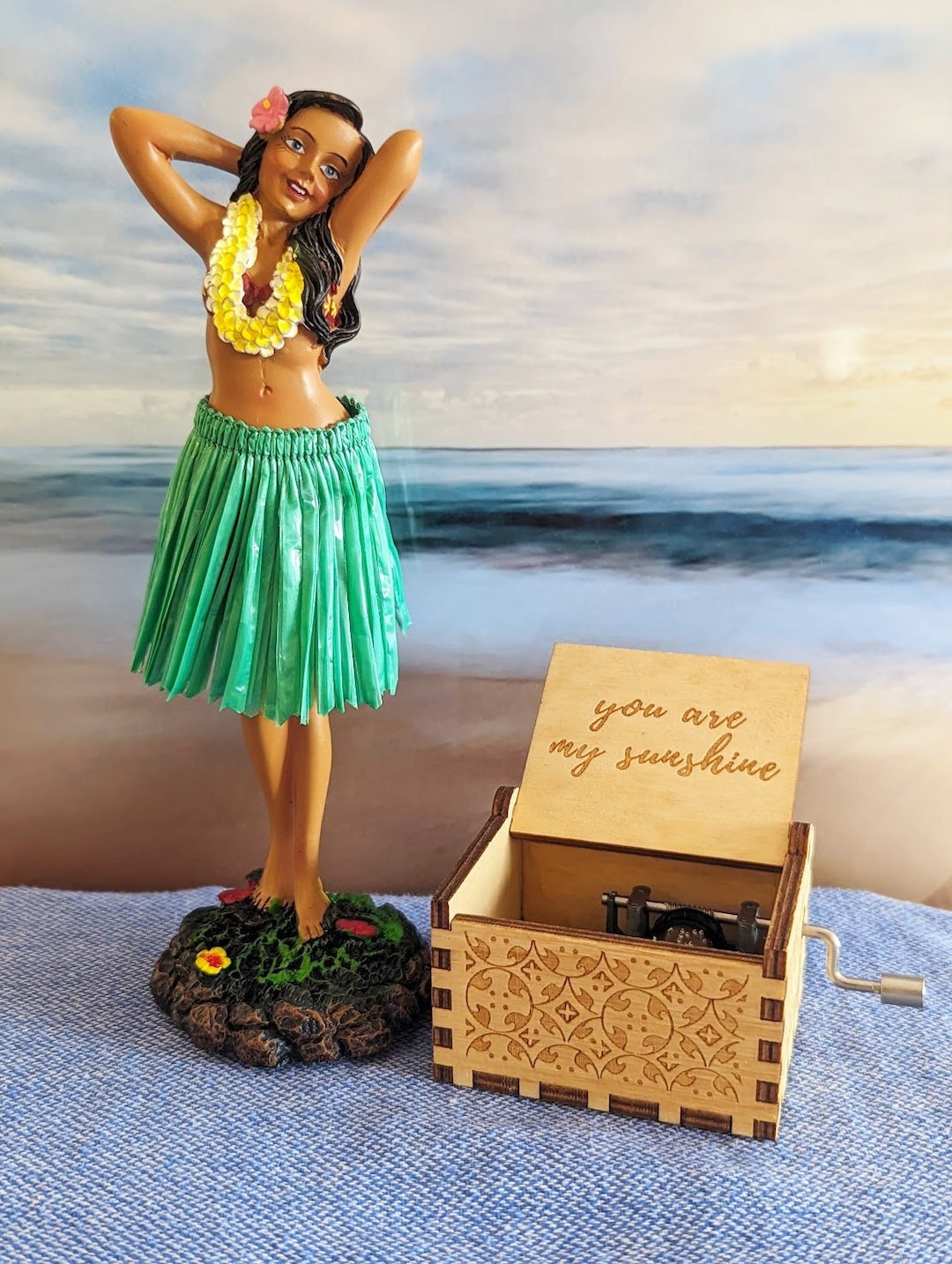 Dashboard Hula Doll, Van Life, Dancing Hawaiian Hula Girl, New Car Gift ...