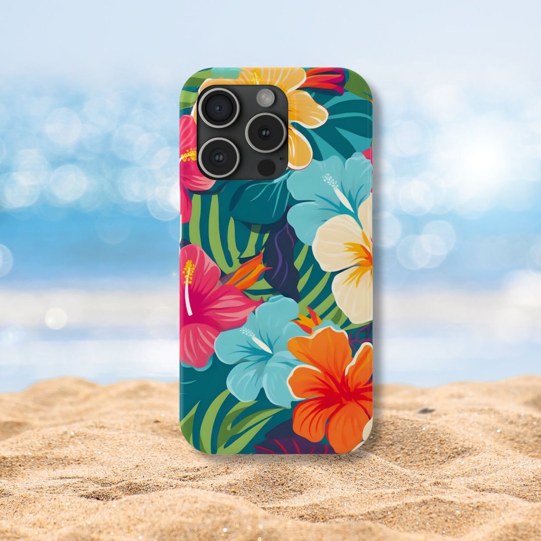 Hawaiian iPhone Case | Slim Case for iPhone 15, 14, 13, 12, 11, X ...