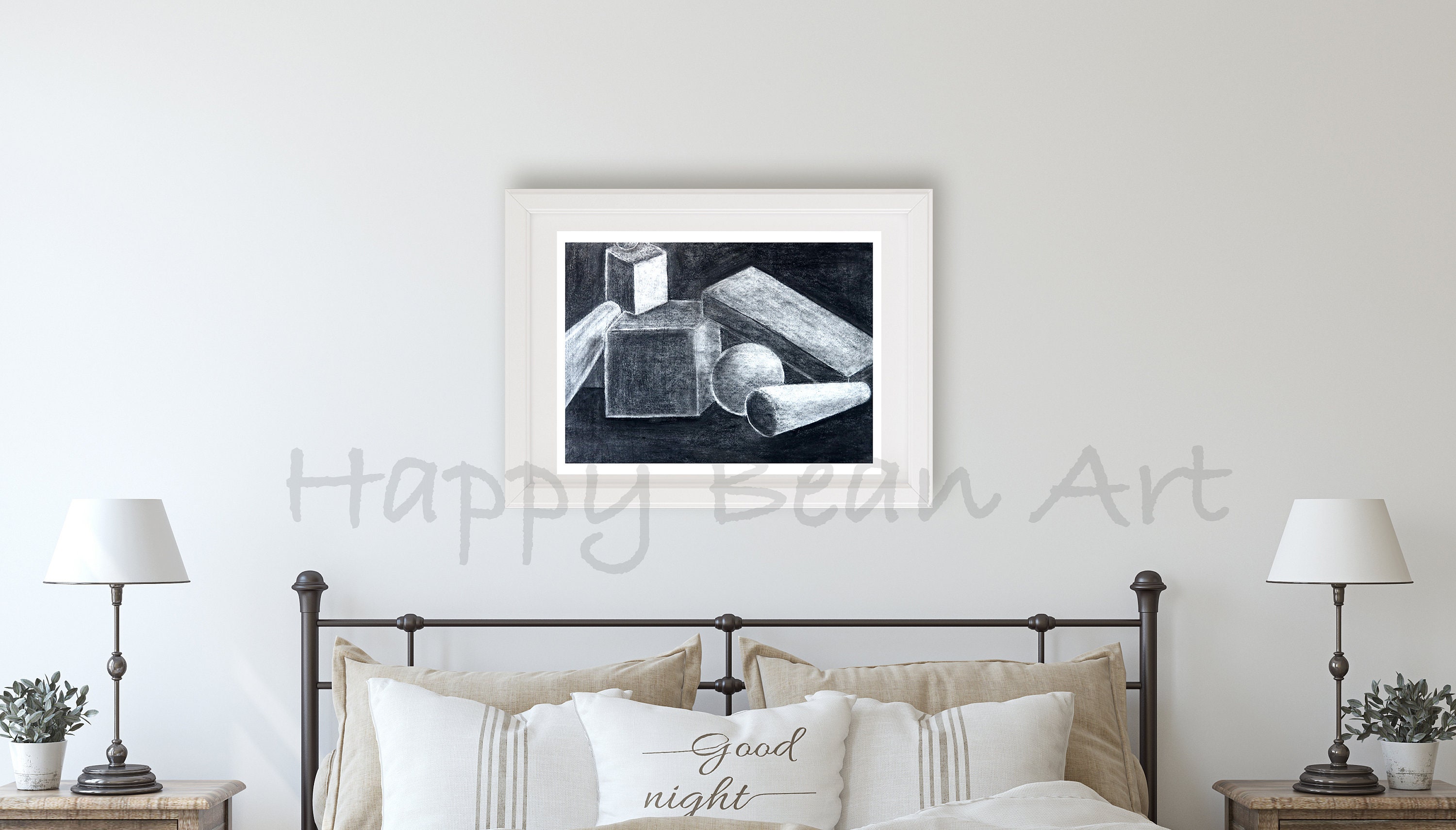 DIGITAL DOWNLOAD Reverse Drawing Wall Art, Printable Wall Art, Drawing ...
