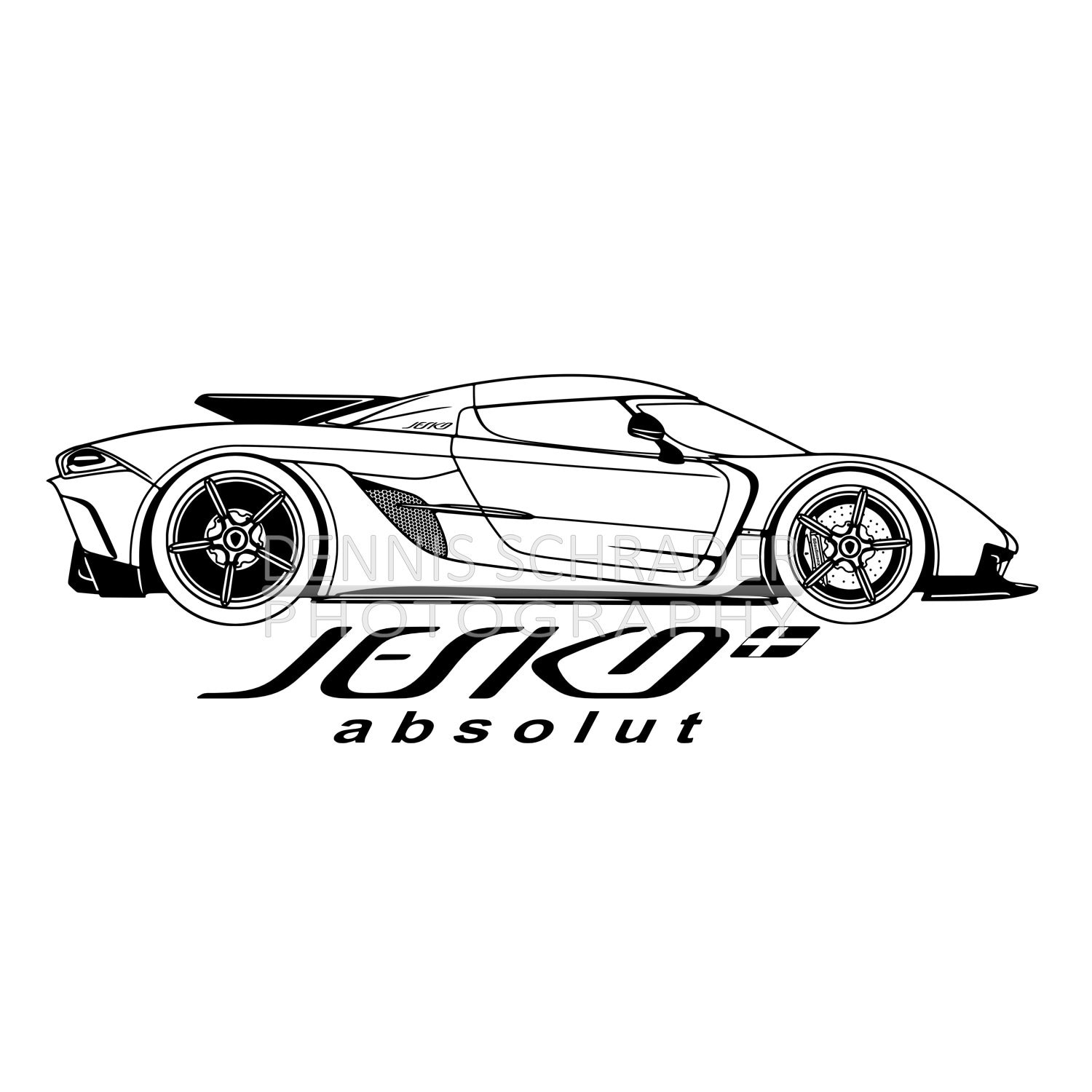 Car svg eps png jpg Koenigsegg Jesko Absolut svg Illustration | Etsy