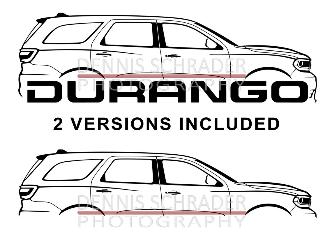 Car svg eps png jpg Dodge Durango svg Illustration Car Vector | Etsy