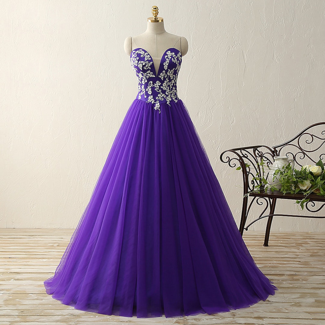 Purple Princess Prom Dresses