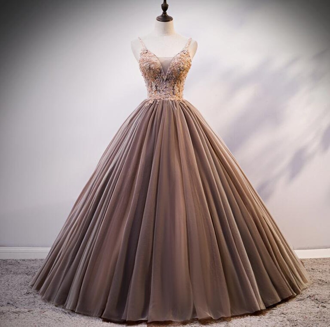 Princess Prom Dress Long Sleeves Sweet 16 Dresses Evening Gown | Etsy