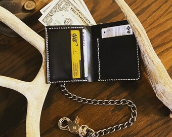 Bifold Chain Wallet - Etsy