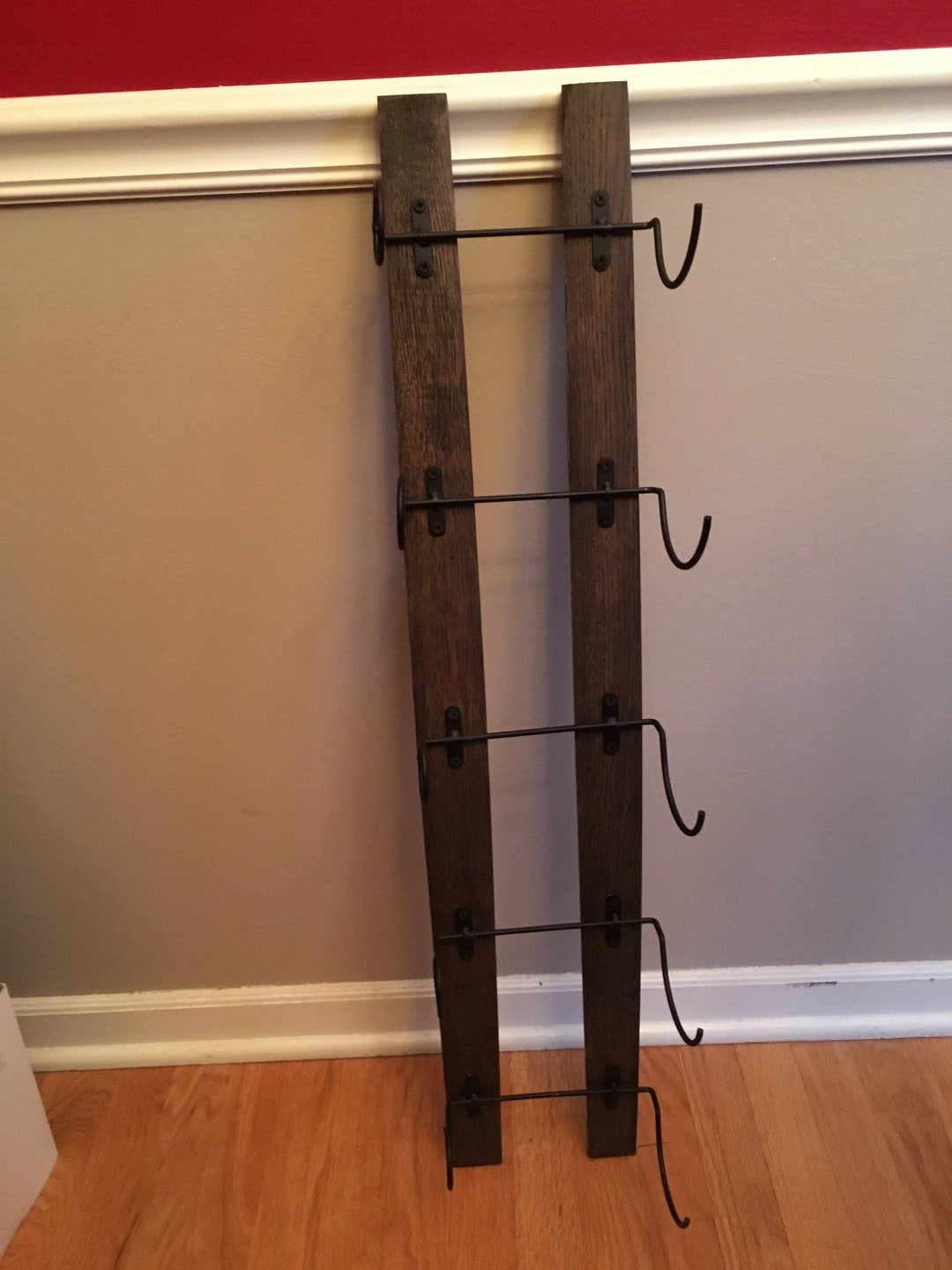 Whiskey Stave Wine Rack - Etsy