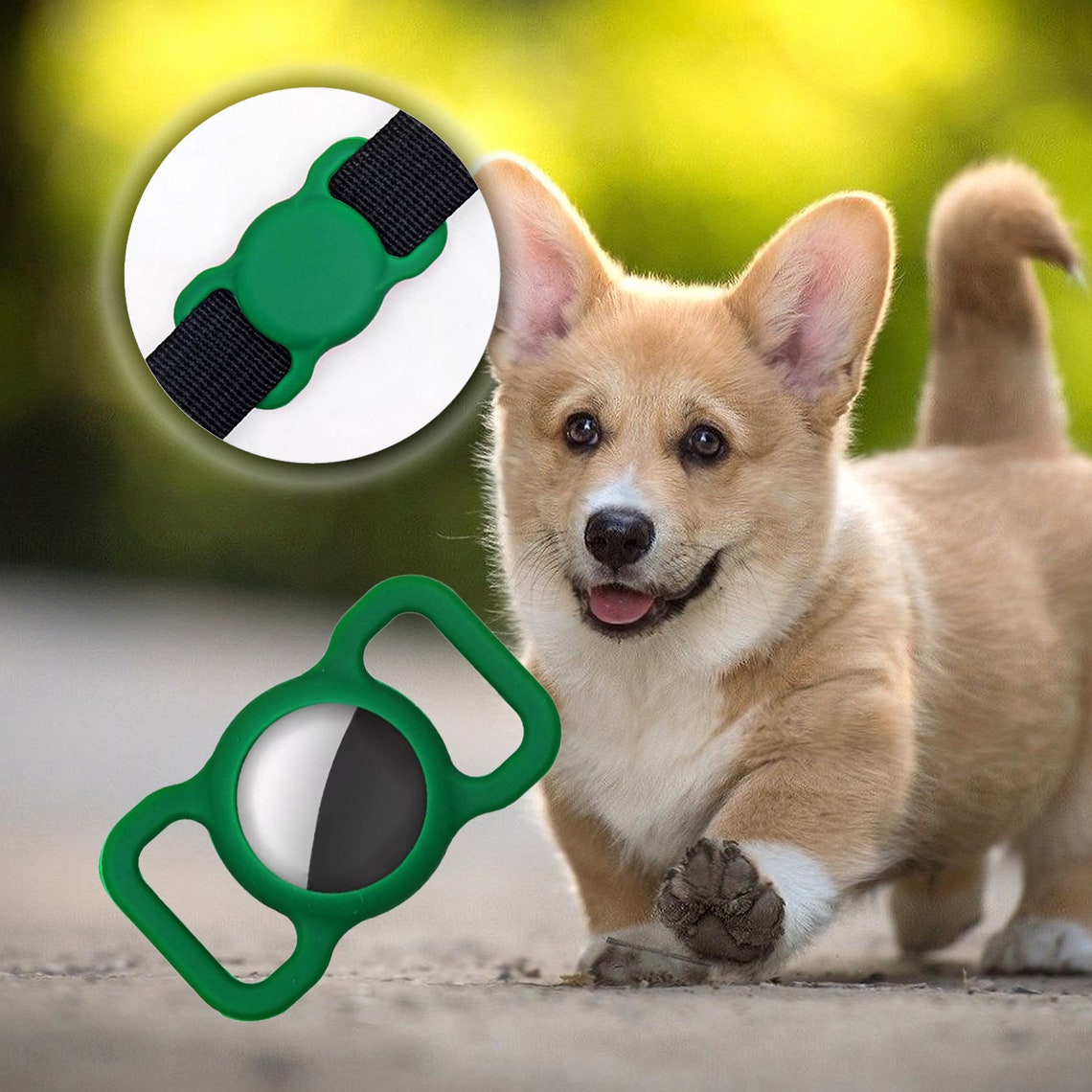 Air tag for dog - tatkawelove