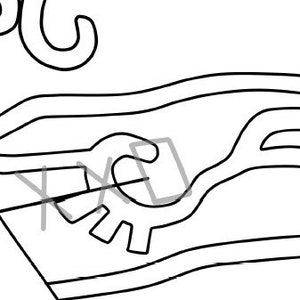 Hat and Tabard Digital Applique Embroidery Template Pattern - Etsy