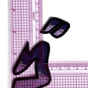 Menacing Sound Kanji Katakana Symbol Embroidered Iron-on Patches - Etsy