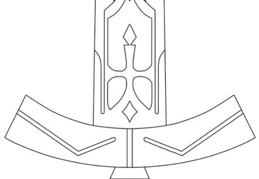 Fate Saber Excalibur Digital Blueprint - Etsy