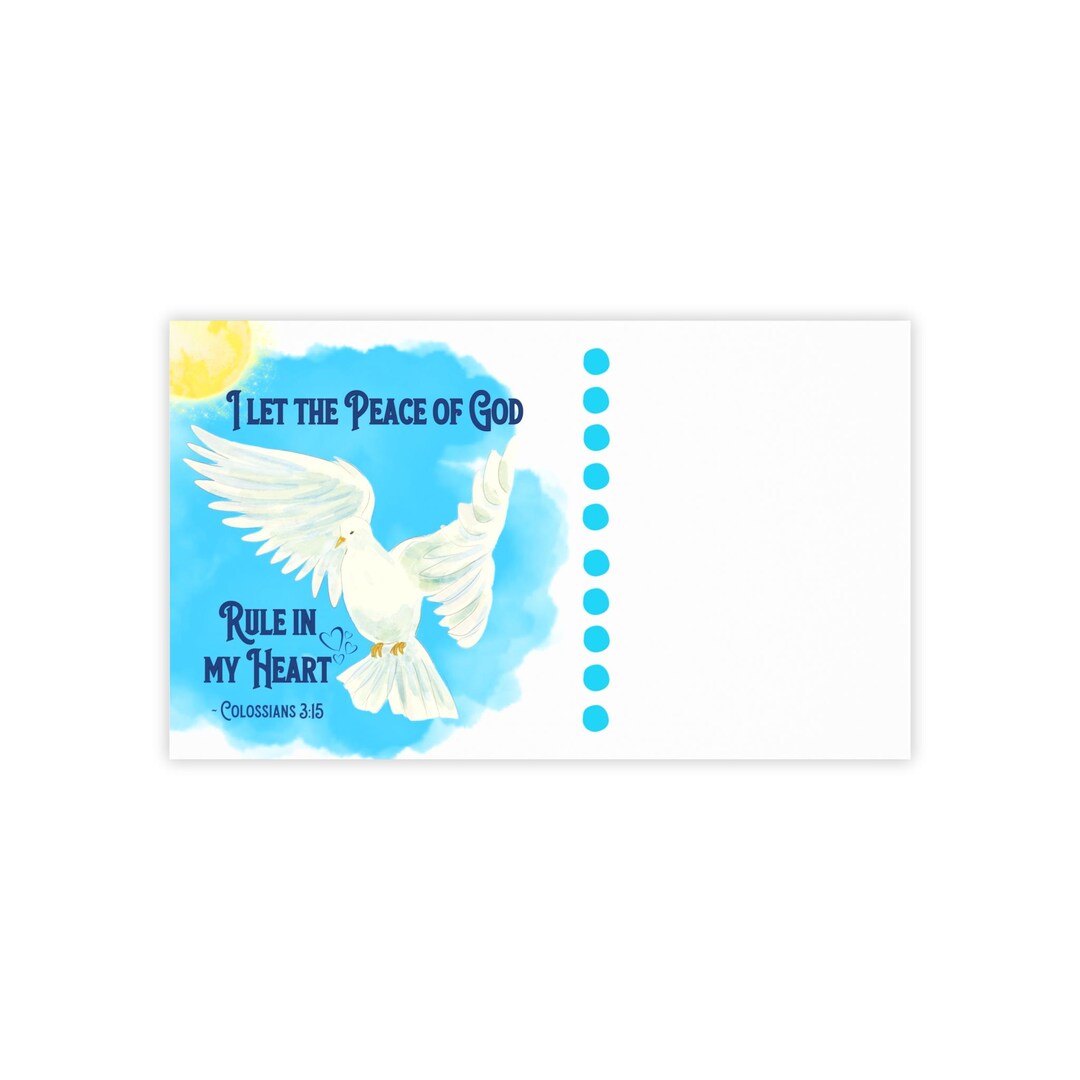 Peace of God Post-it® Note Pads, Holy Spirit, Christian Gift, Bible ...