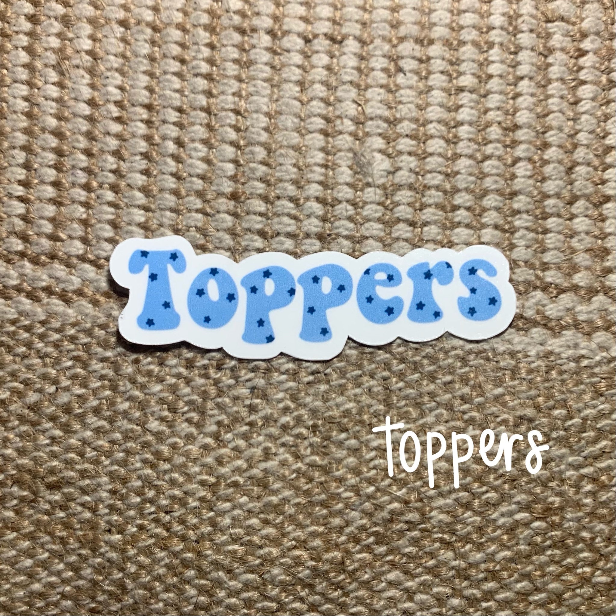 Blue Mountain Sticker | Bmc Toppers | College | Waterproof Stickers - Etsy