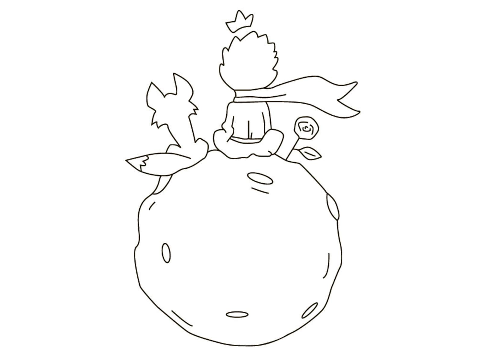 The Little Prince, the Little Prince Poster Svg, the Little Prince ...