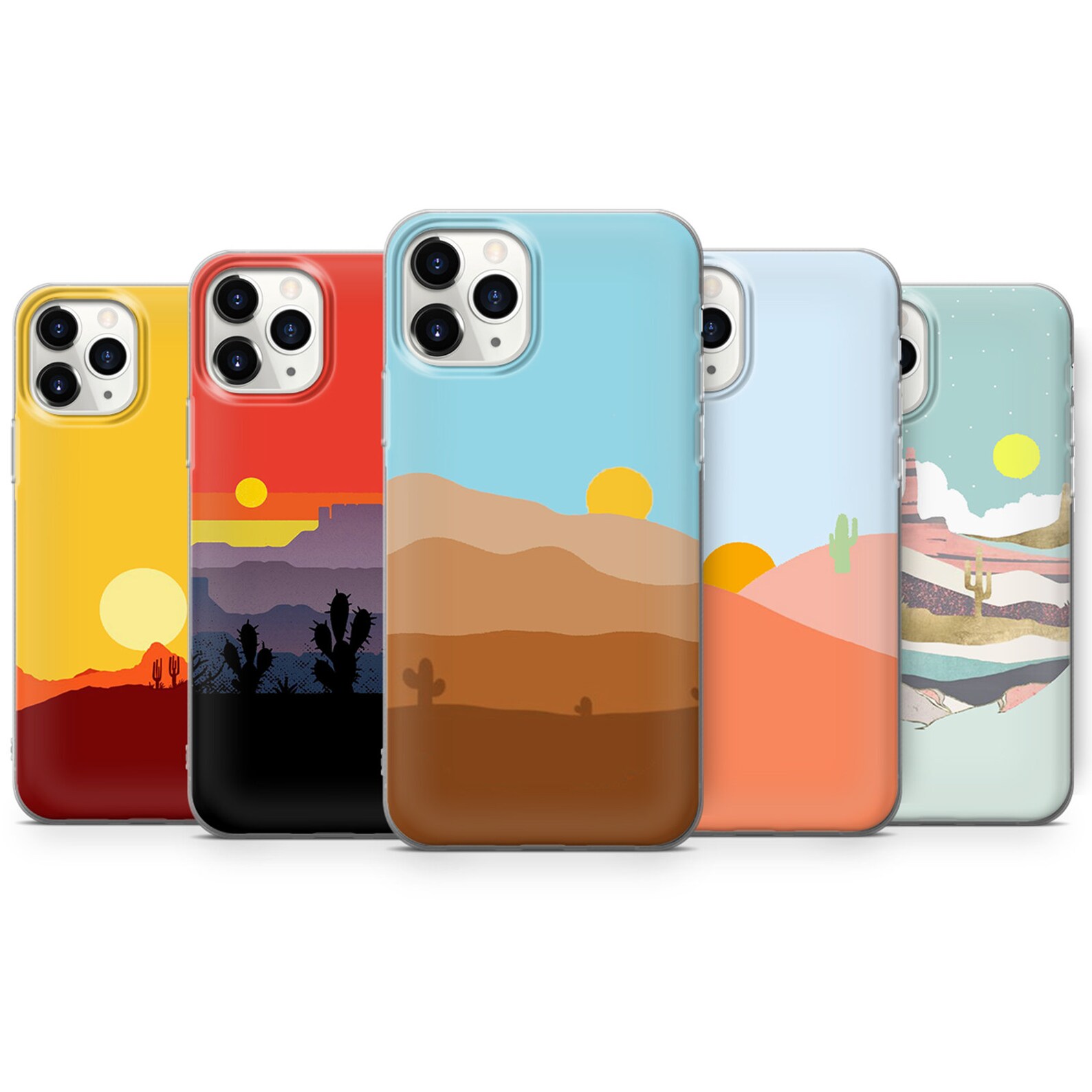 Desert Phone Case Art Cover for Iphone 7 8 XS XR 11 Pro - Etsy