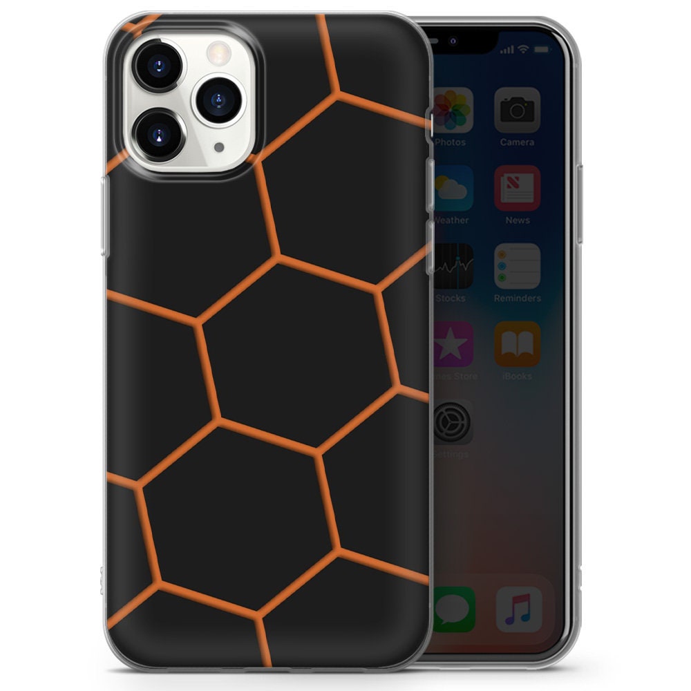 Hexagon Phone Case Art Cover for iPhone 7 8 XS XR 11 | Etsy