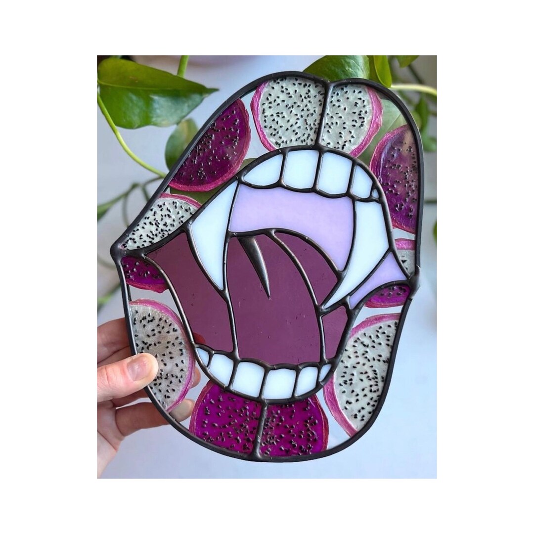 PRE ORDER Giant Dragonfruit Vampire Teeth - Etsy