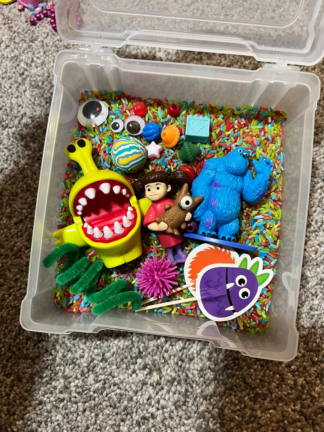 Monsters Inc Sensory Kit / Sulley Sensory Kit / Boo Sensory Kit ...