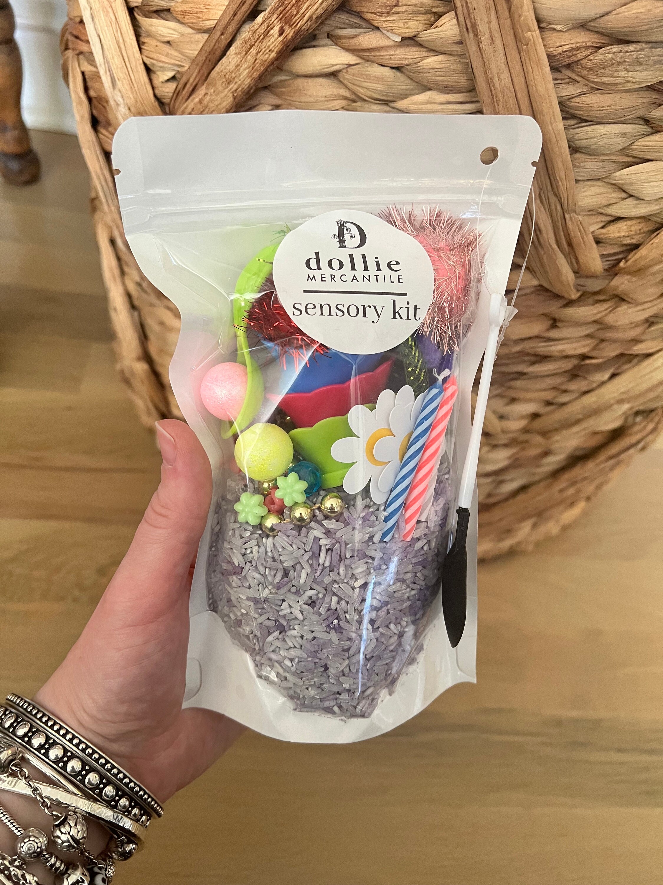 Birthday Sensory Kit, Girls Birthday Kit, Ice Cream Sensory Kit, Cake ...