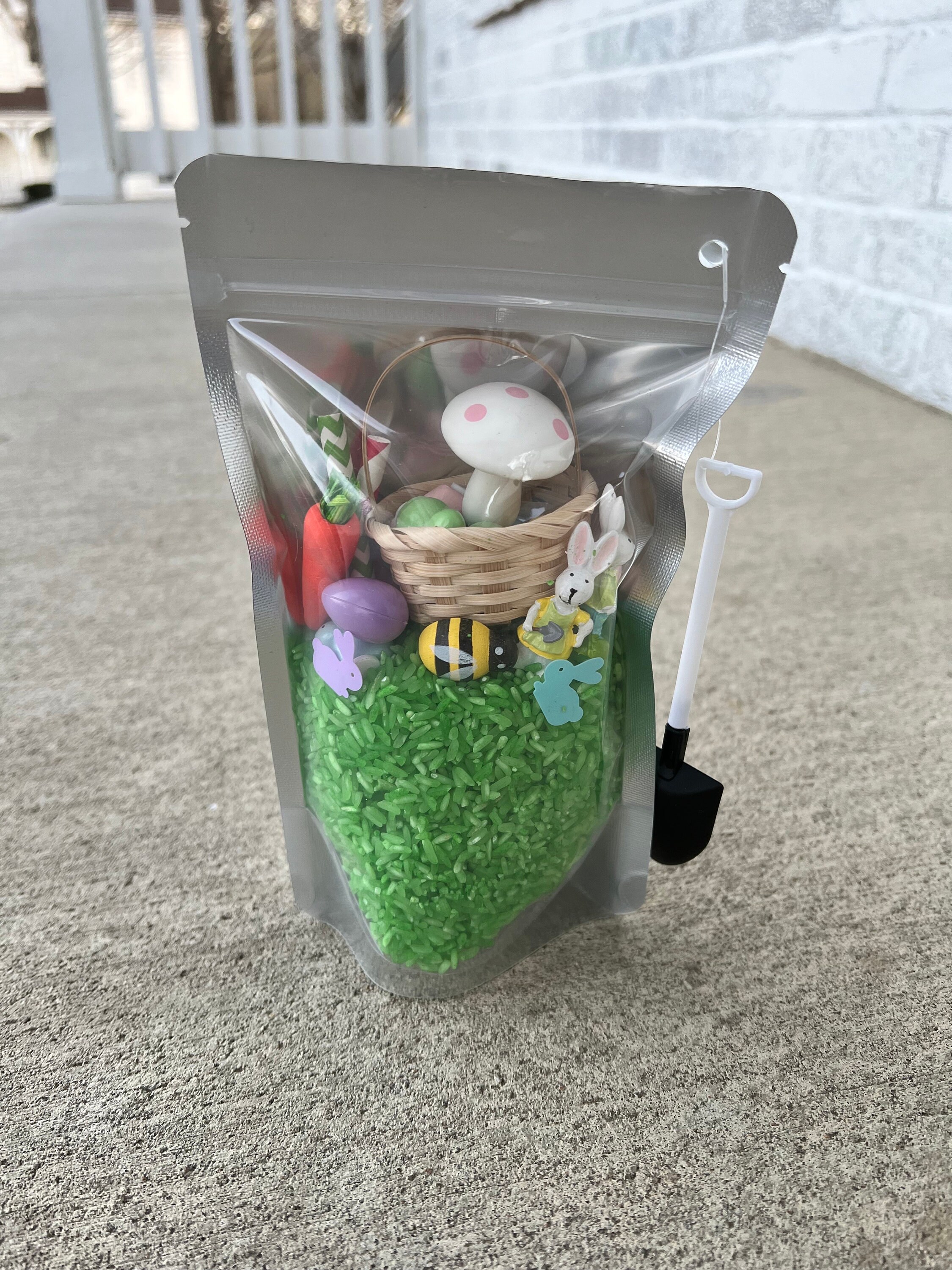 Pink Bunny Sensory Kit / Girl Sensory Kit / Spring Sensory Kit / Rice ...