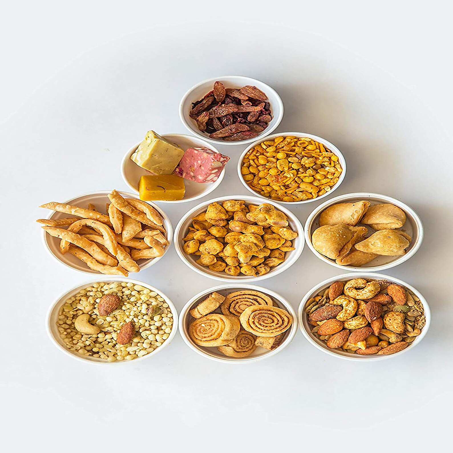 Assorted Indian Sweets and Snacks Combo Handmade Mithai Gift | Etsy