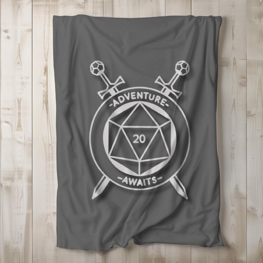 Dnd Baby Blanket | Dungeons and Dragons | Nursery Throw | Fairy Tale ...