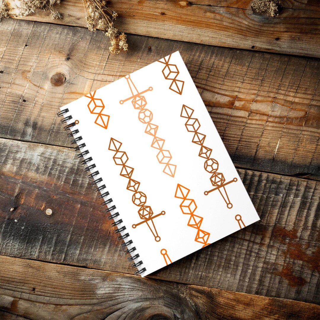 Dnd Spiral Notebook | RPG Gamer Gift, Campaign Journal - Etsy