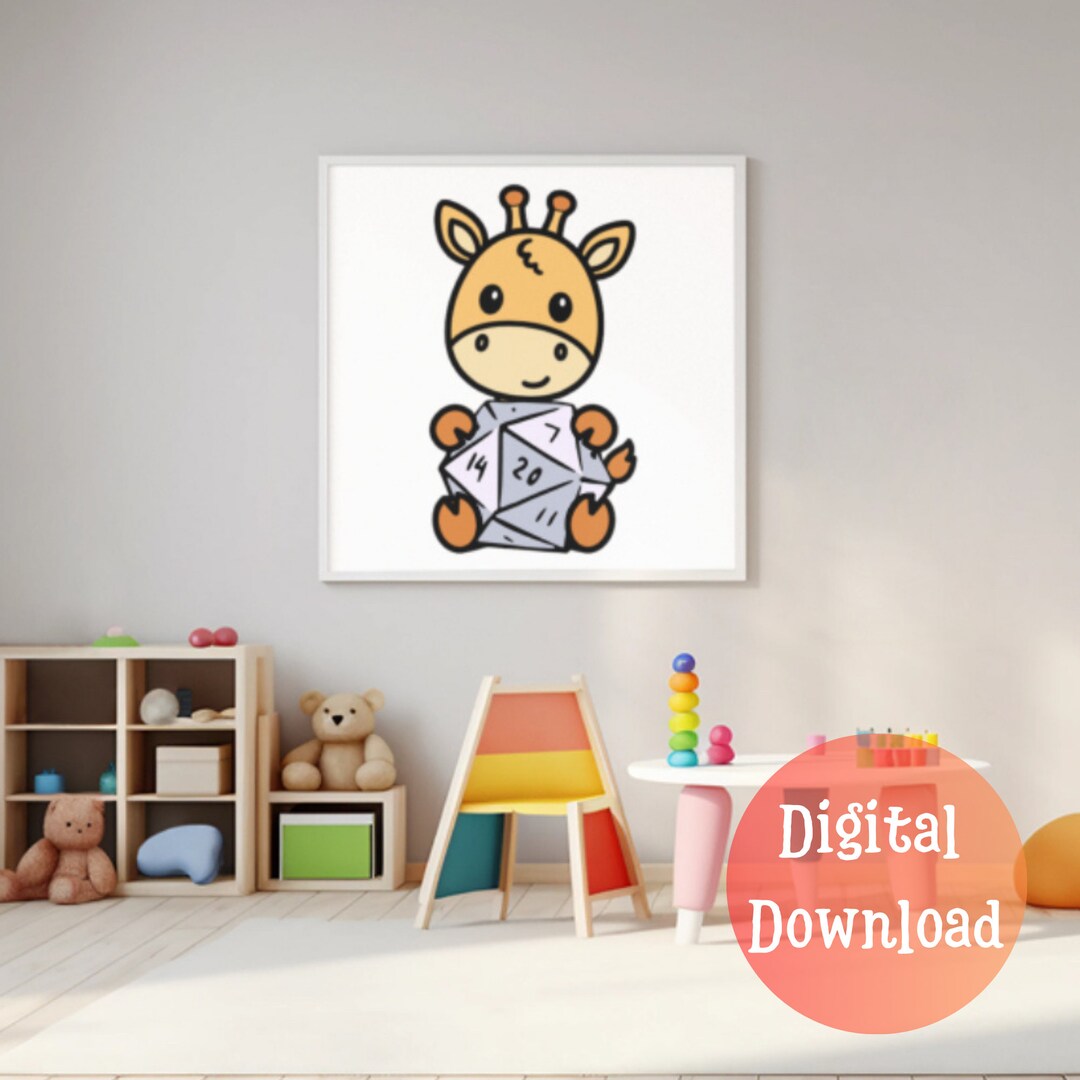 Dnd Digital Wall Art | Dnd Nursery Wall Art | Dnd Classroom Wall Art ...