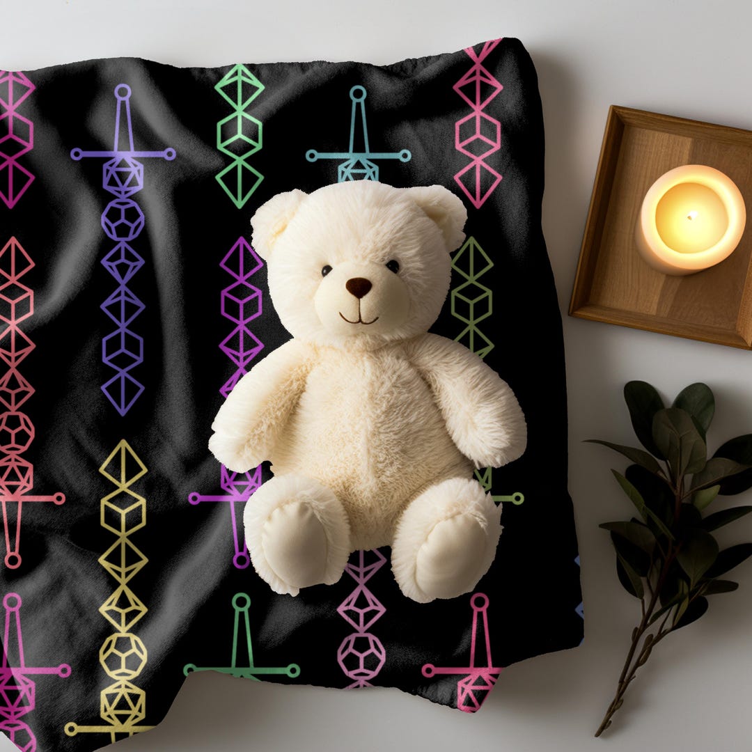 Dnd Baby Blanket | Baby Shower Gift | Dungeon Master | Dungeons and ...