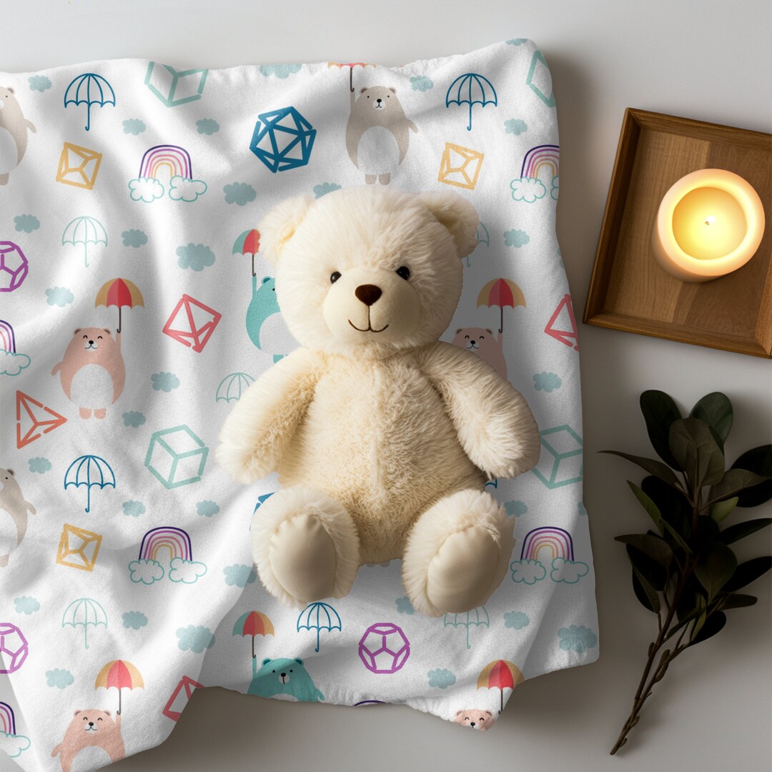 Dungeons and Dragons Baby Blanket: Velveteen Dnd Nursery Decor - Etsy