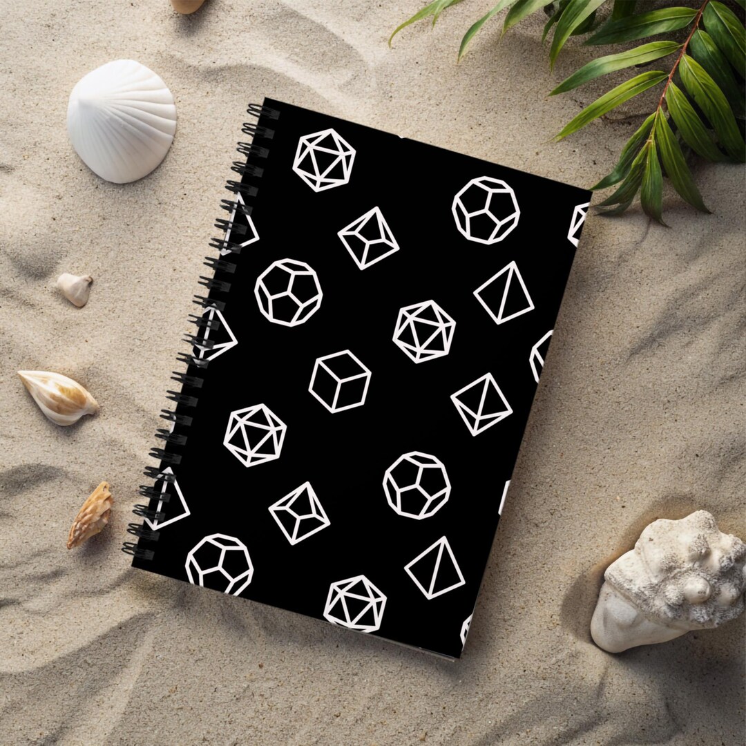 Dnd Spiral Notebook | Fantasy Journal | RPG Campaign | Dungeons and ...
