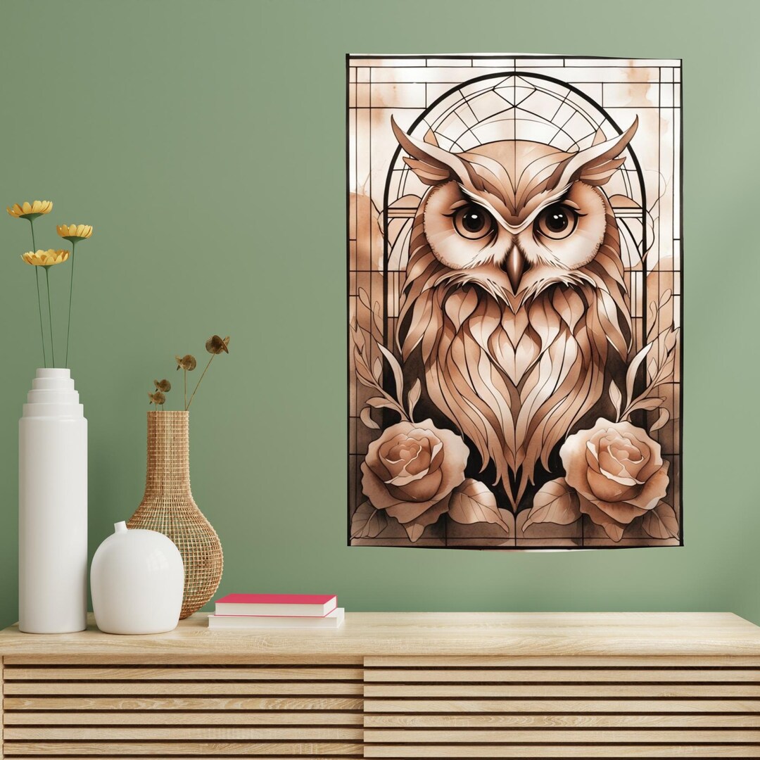 Dnd Poster | Owl | Fantasy Wall Art | RPG Gaming Decor | Dungeon Master ...