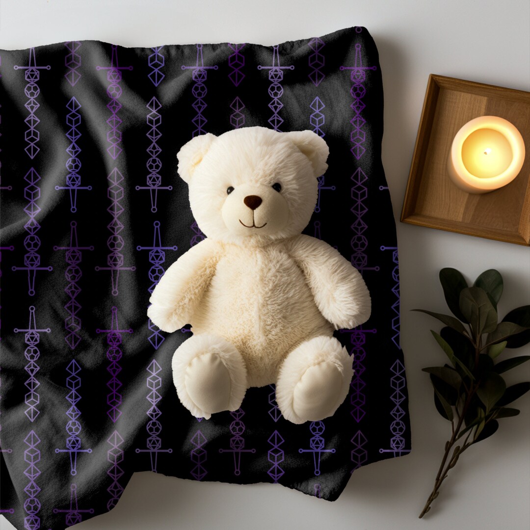 Dnd Baby Blanket | Dungeons and Dragons | Nursery Throw | Fairy Tale ...