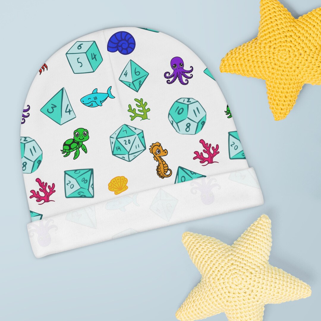 Dnd Baby Beanie Dnd Baby Dnd Baby Shower Gift Dnd Baby - Etsy