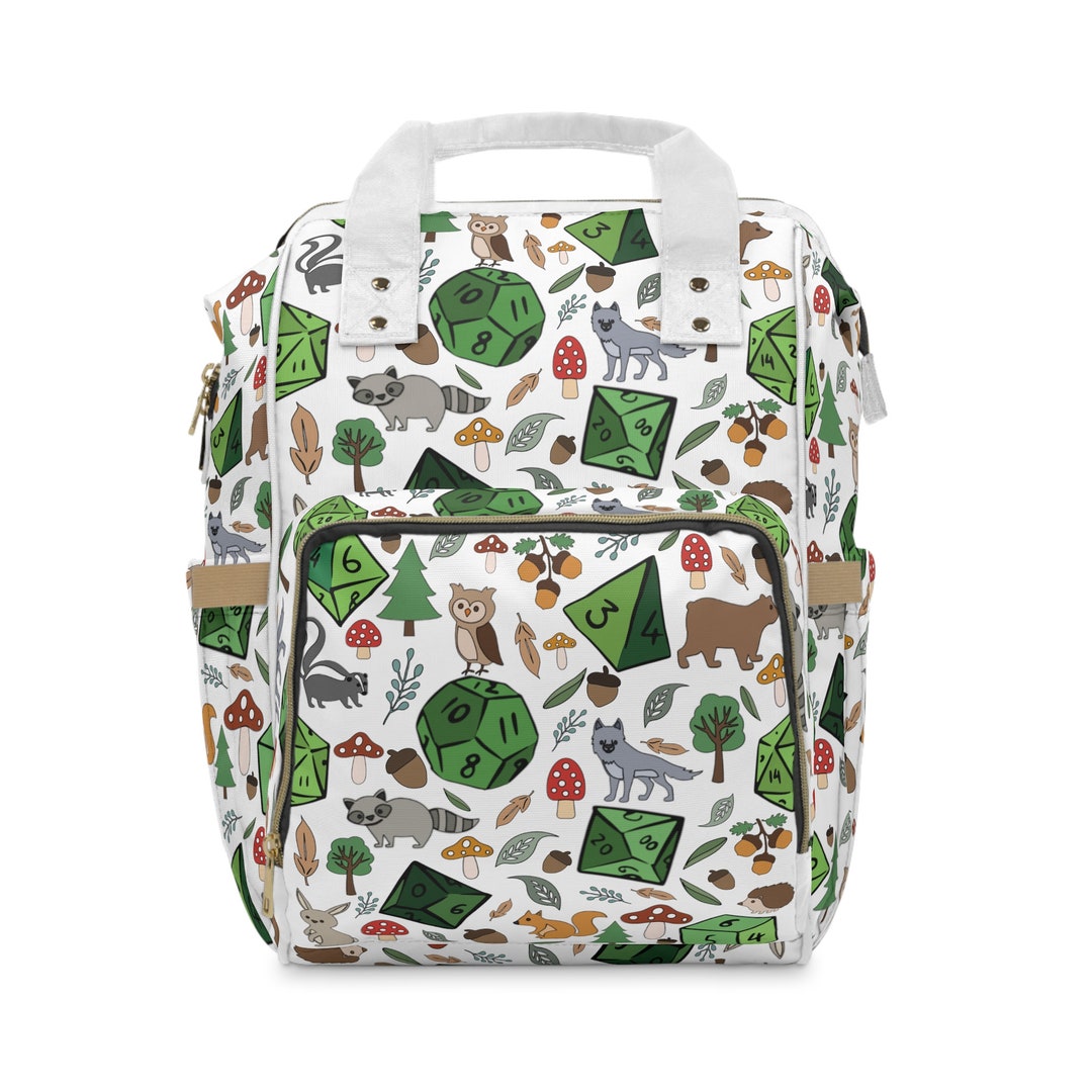 Dnd Diaper Bag, Backpack, Baby Shower Gift, Boy Girl Unisex, Dungeons ...