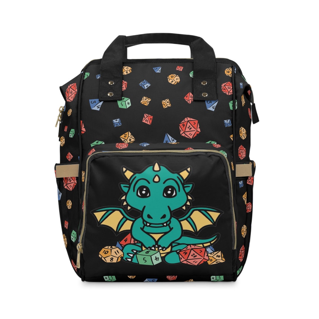 Dnd Diaper Bag, Backpack, Baby Shower Gift, Boy Girl Unisex, Dungeons ...